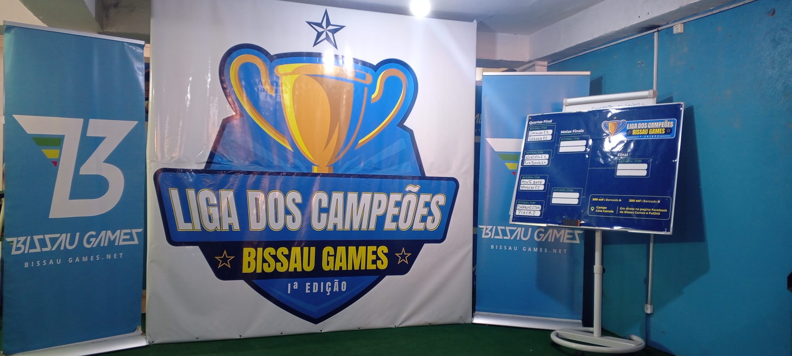 BISSAU GAMES REALIZA PRIMEIRA EDIÇÃO DA LIGA DOS CAMPEÕES - O GOLO GB